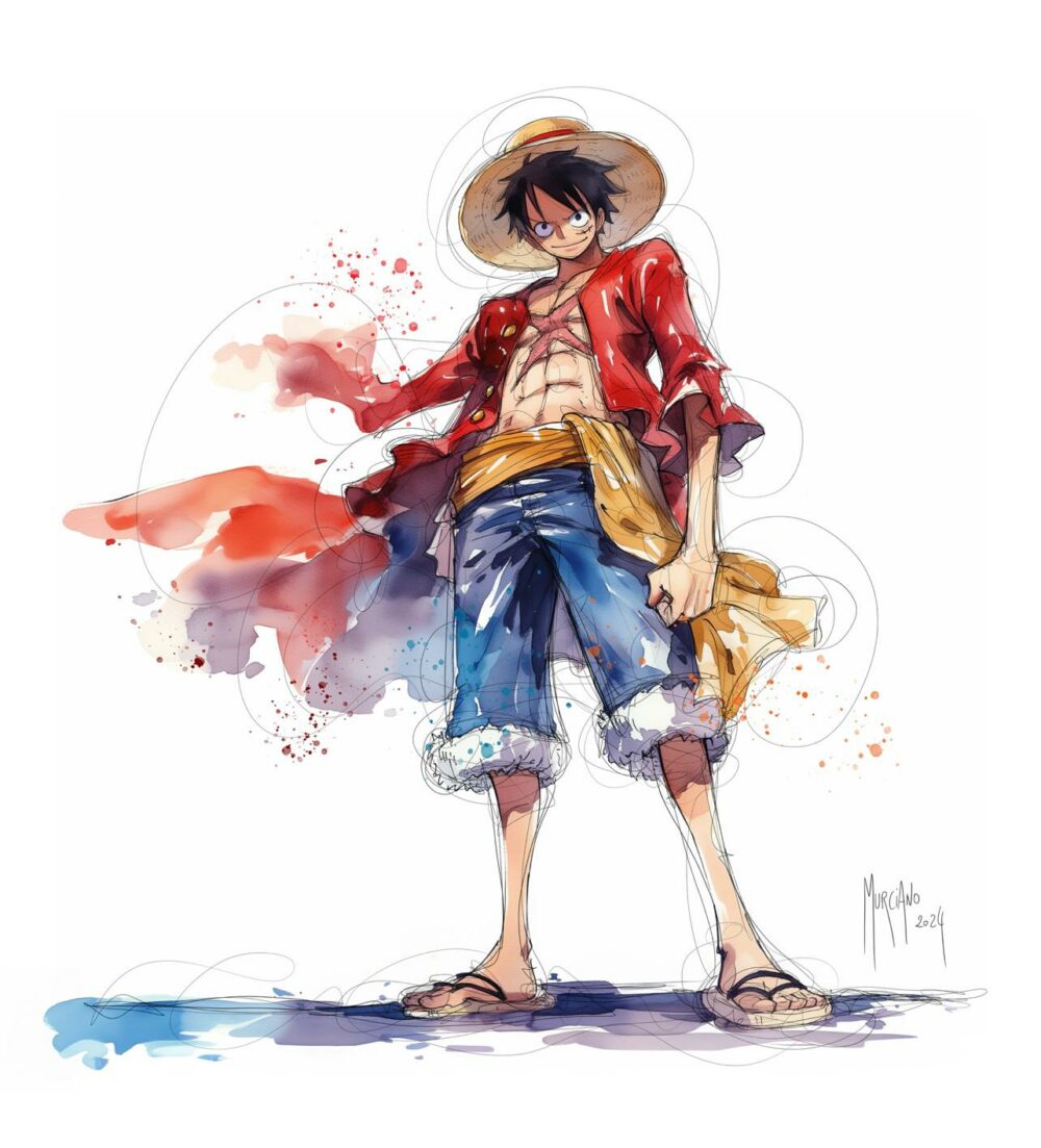 Monkey D. Luffy - Galerie d'Art Murciano - Montpellier